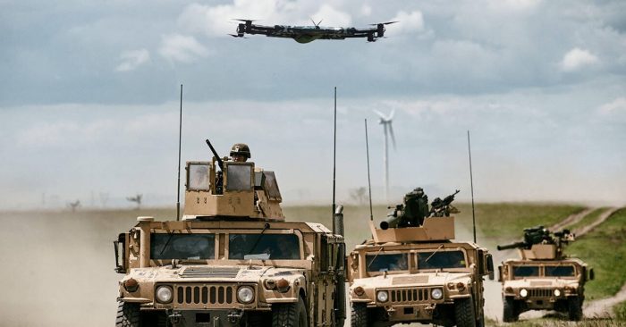 Military Drones: Eyes in the Sky for Surveillance