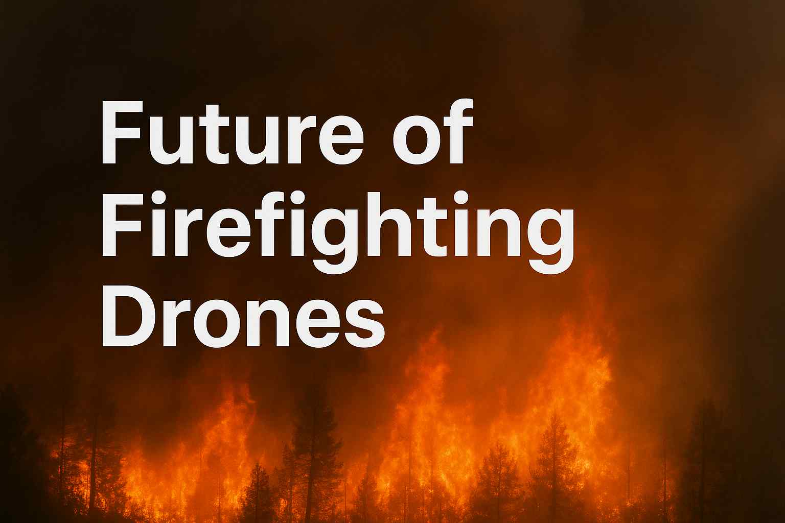 Drones in Firefighting Revolutionizing Fire & Rescue Operations