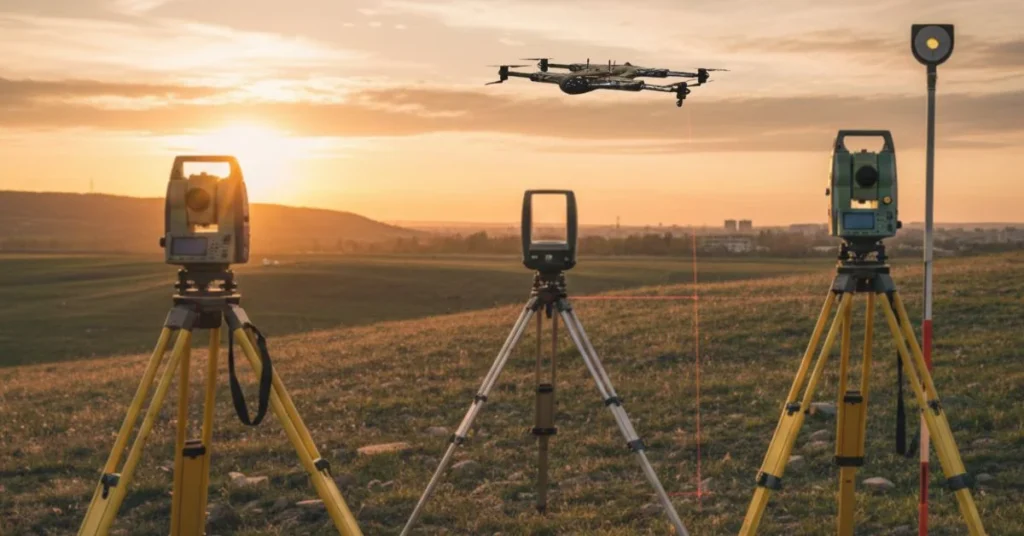 Topographic Survey Land Mapping for Planning and Construction